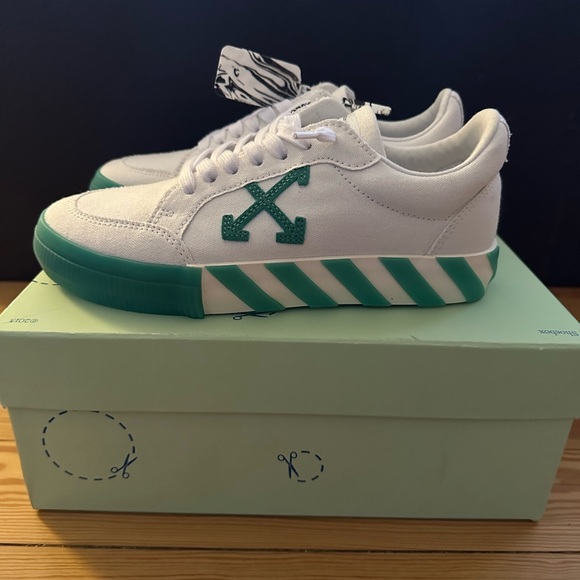 Off-White | Shoes | Offwhite Authentic Vulcanized Canvas Sneaker | Poshmark